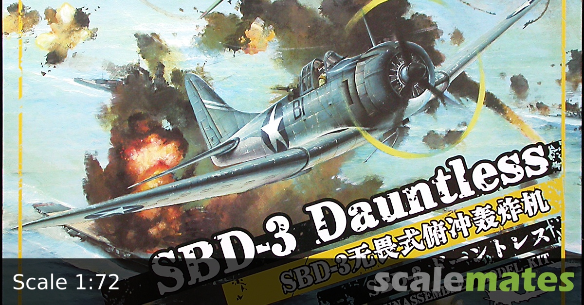 SBD-3 Dauntless, FlyHawk Model FH 6001 (2021)